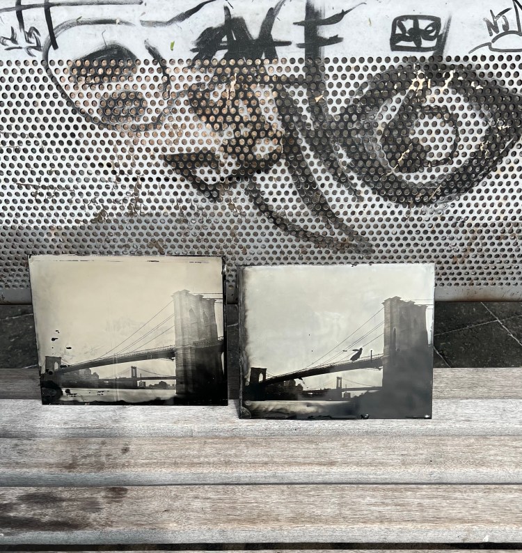 Webster’s Wet Plate – Unique images on glass, and metal